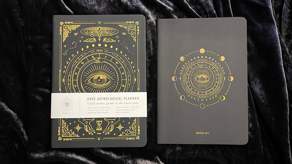 Magic of I 2025 Astrological Planner ~ a review - Winter Moon Review Blog